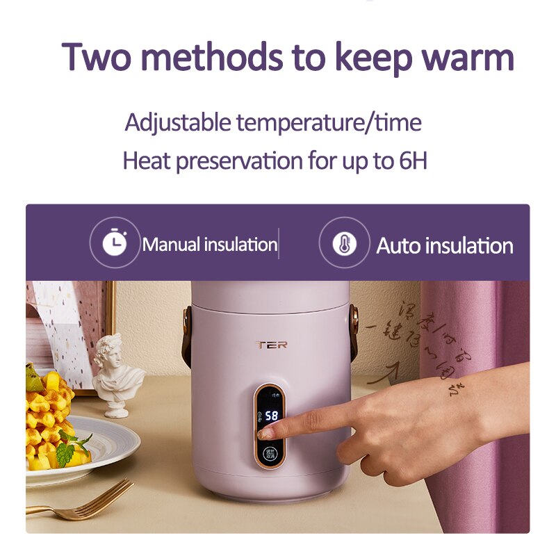 ZK30 Electric Stew Pot Slow Cooker Tea Maker Porta... – Grandado