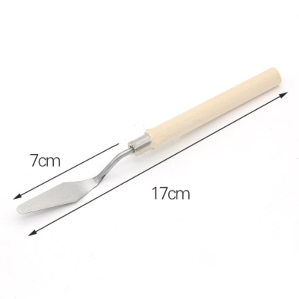 Rvs Gouache Schraper Aardewerk Modder Messen Art L... – Vicedeal