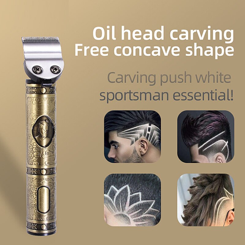 Hair Clipper Electric Cordless Hair Trimmer for Me... – Grandado