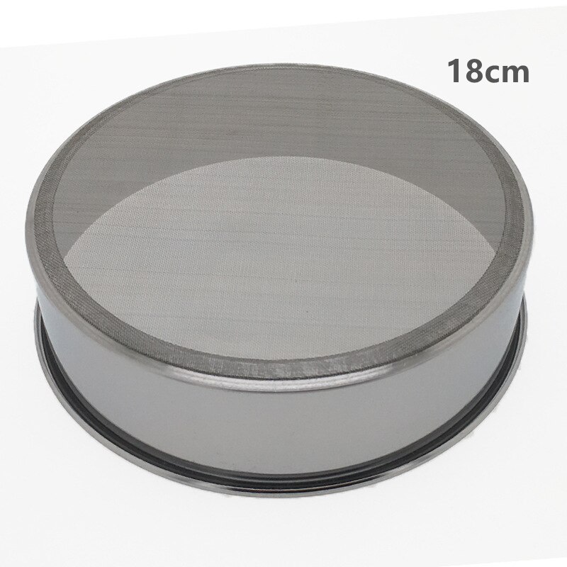 Stainless Steel 40 Mesh Bottom Mesh Flour Sieve Th... – Grandado