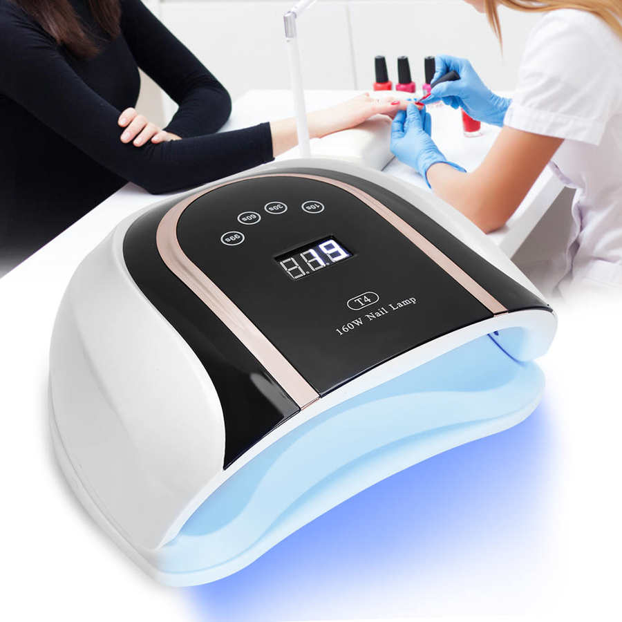 T4 160W 54Pcs Led Nail Light Machine Draagbare Twe... – Grandado