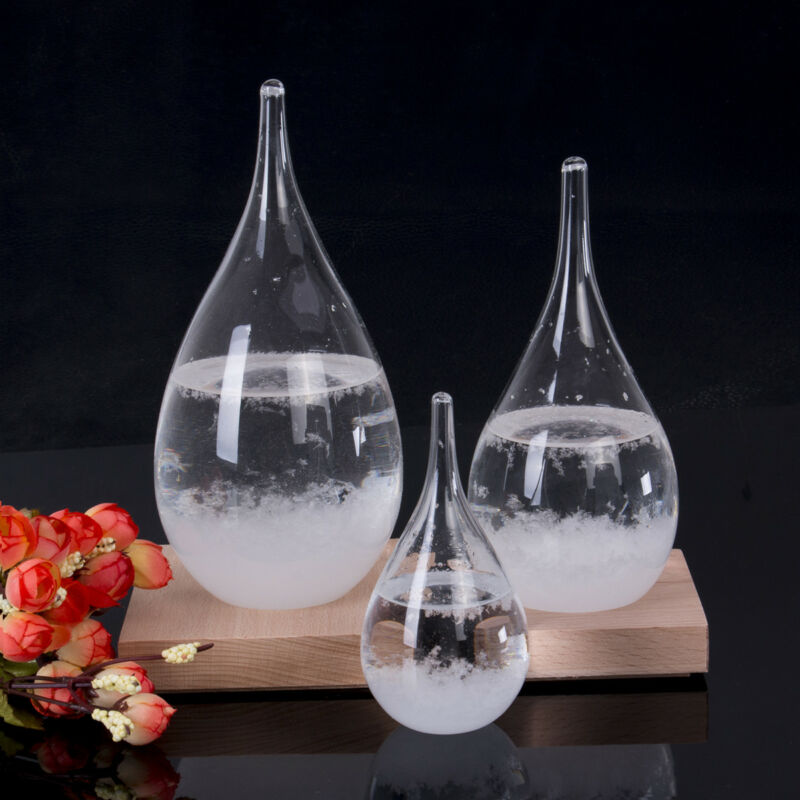 Regen Wetter Prognose Glas Flasche Dekor Ornament ... – Vicedeal