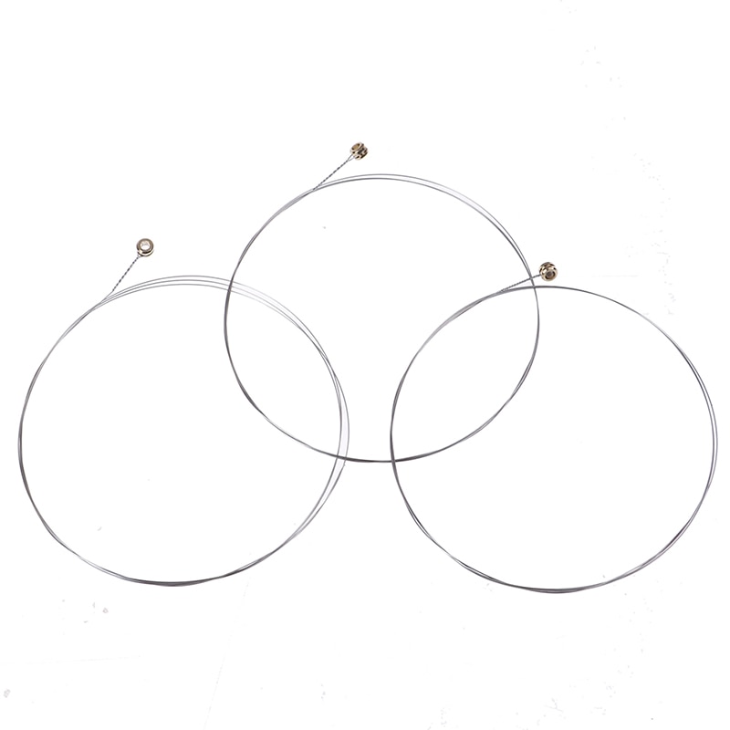 5Pcs Silver Tone Steel Strings E-1 for Acoustic Gu... – Grandado