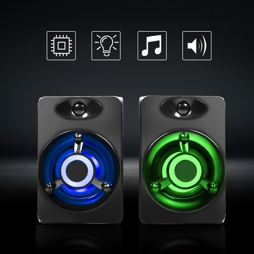 Computer Speaker 3D Surround Sound Mini Subwoofer ... – Vicedeal