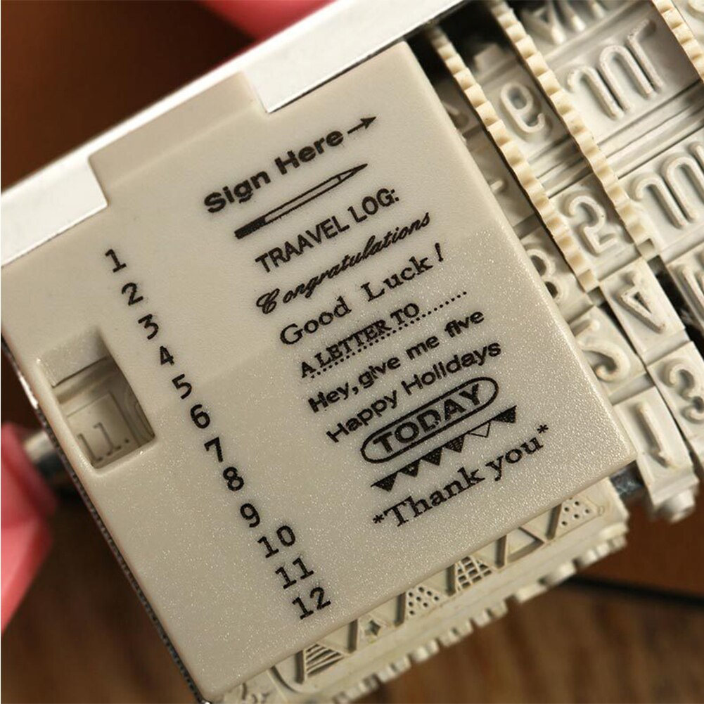 Roller Spin Button Seal Date -2029 Year DIY Diary ... – Grandado