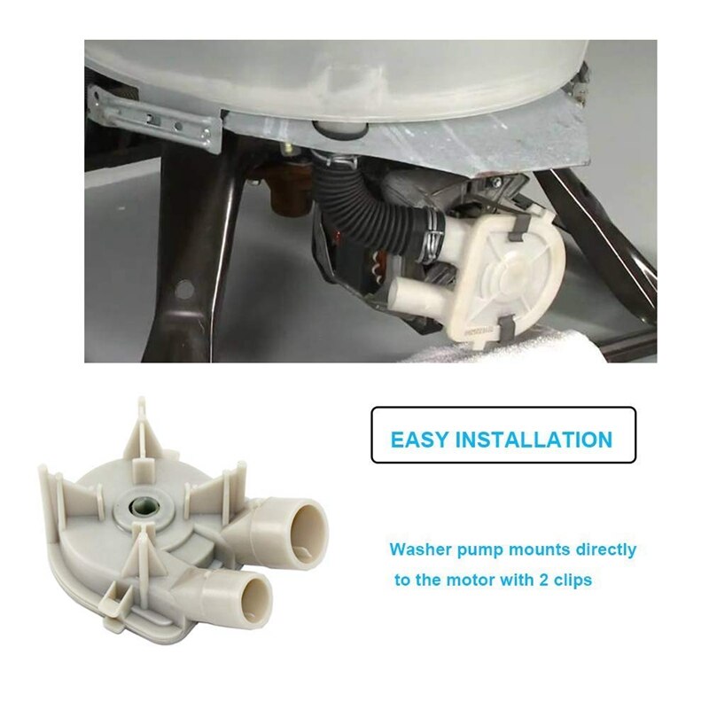 3363394 Washing Machine Pump & 285753A Washer Moto... – Grandado