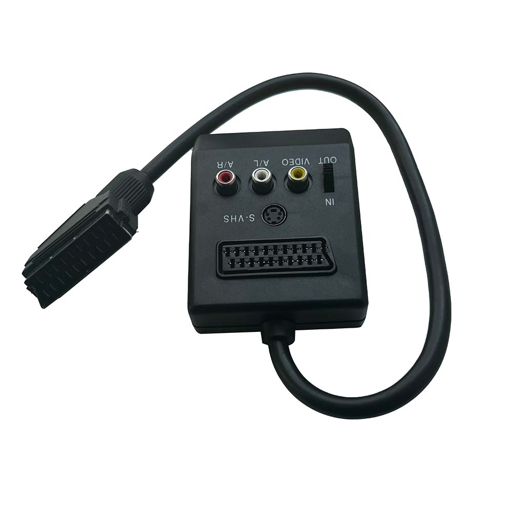 Rca av/s-video/scart til scart-konverter toveis fo... – Grandado