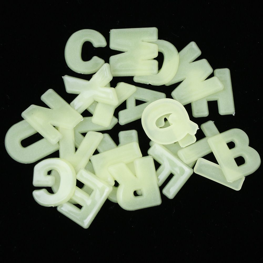 Letter Alphabet Noctilucent Fluorescent Luminous I... – Grandado
