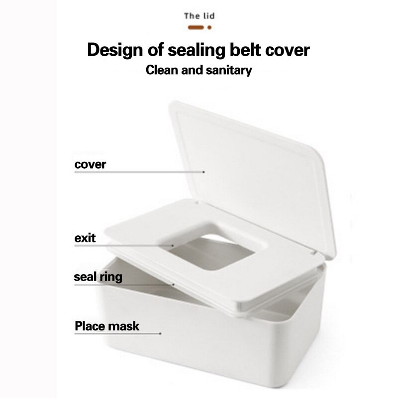 Tissue Box Keep Mask Box Wipes Napkin Storage Boxe... – Grandado