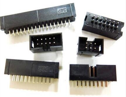 100x DC3 6 Pin Shrouded Male Header Connector 2.54... – Grandado