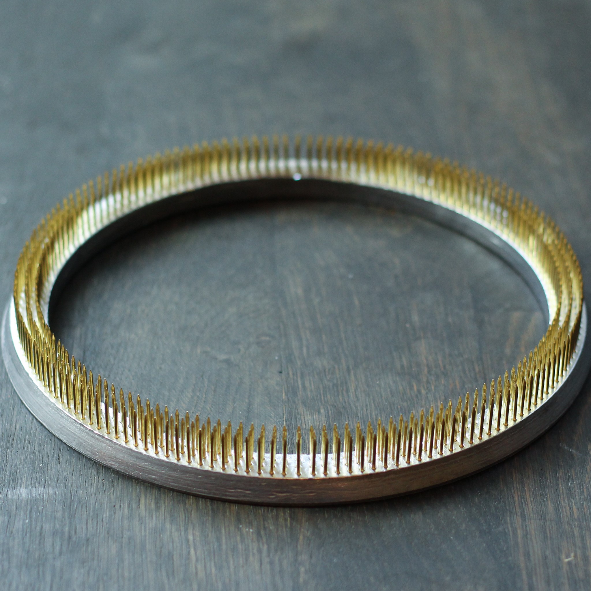 Japanese Ikebana Metal Round Kenzan Ring Flower Ba... – Grandado