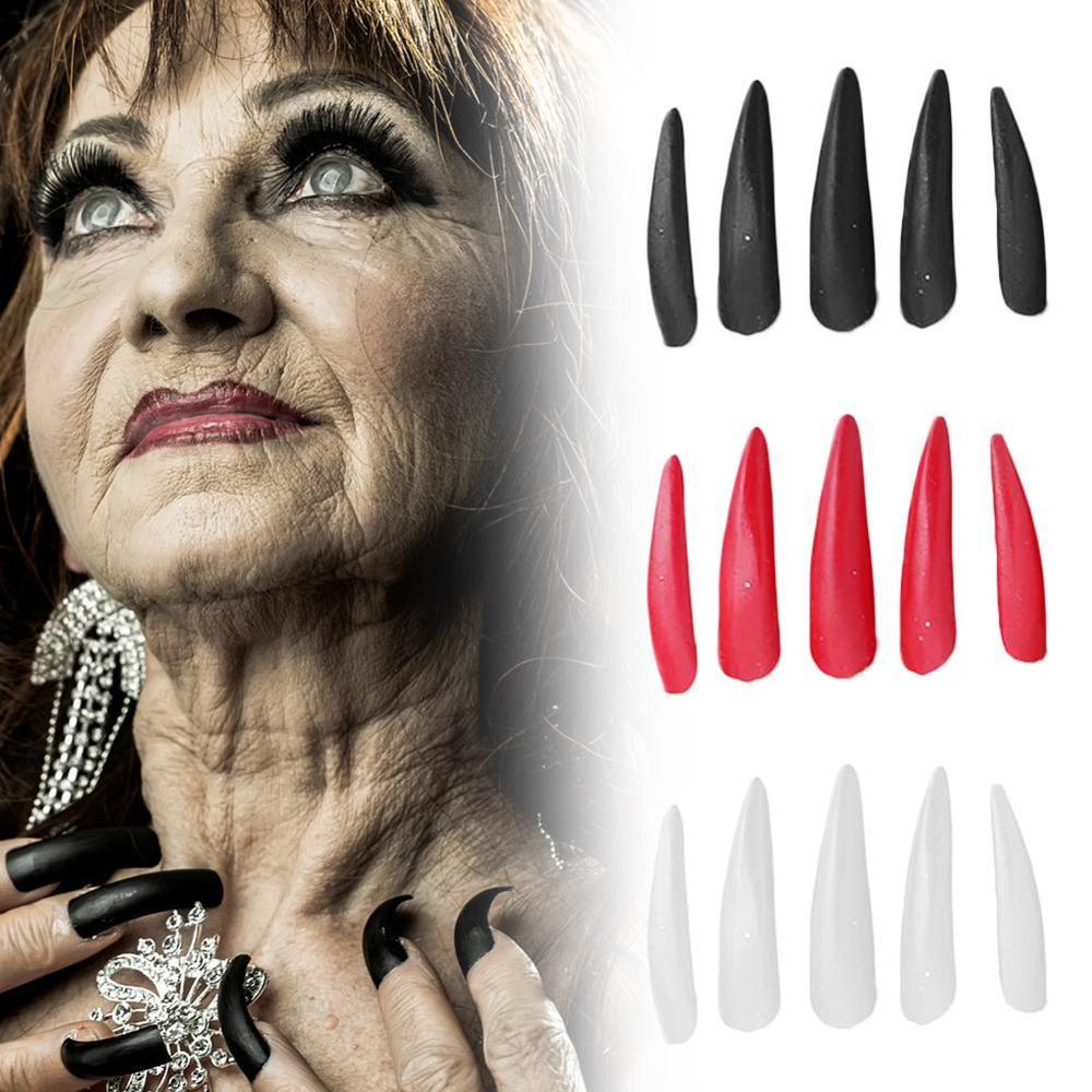 Lange Heks Neus Nep Heksen Neus Props Ghost Vinger... – Grandado