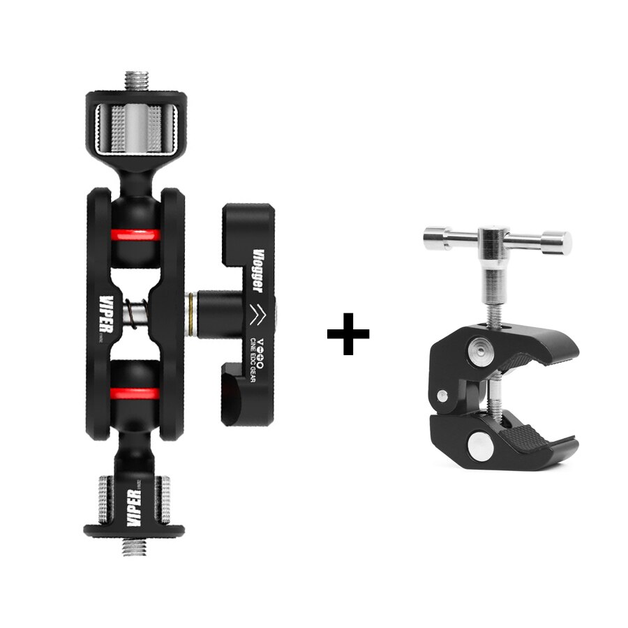 Vlogger Magic Arm Light Bracket Gimbal Camera Cage... – Grandado