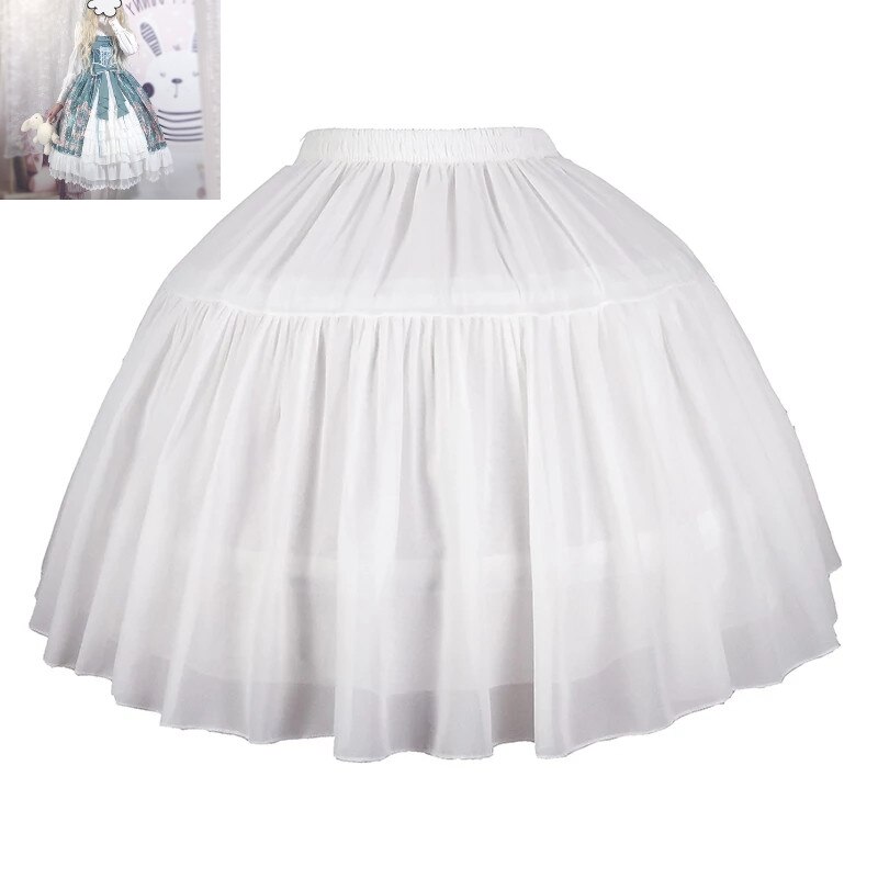 Wit & Zwart Lolita Petticoat Bridal Petticoat ... – Vicedeal