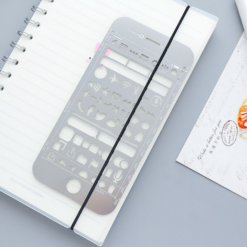 Diy Multi Functie Ruler Leeswijzer Iphone Ui Stenc... – Vicedeal