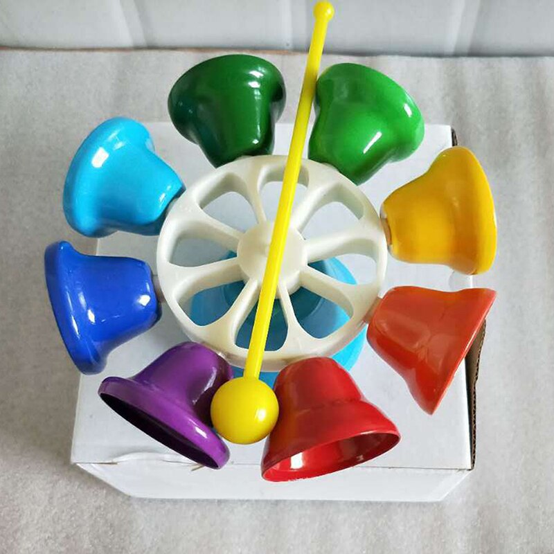 Metal 8-Tone Handbell Hand Bells Kid Children Musi... – Grandado