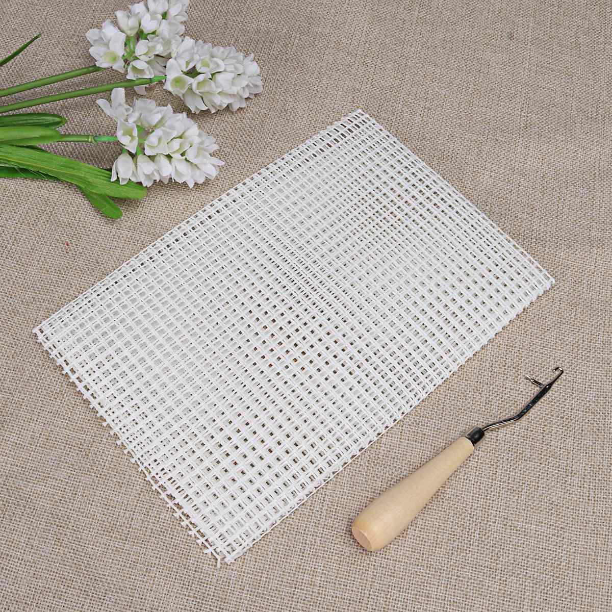 50/150Cm Blank Tapijt Maken Mesh Doek Klink Haak S... – Grandado