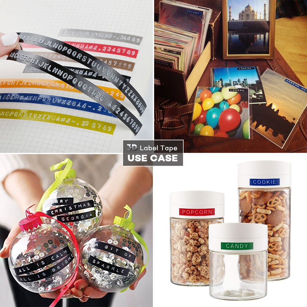 Dymo 1880 Manuelle Label Maker für 9mm 3D Präge La... – Grandado