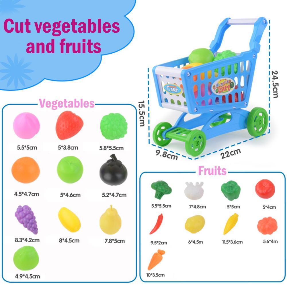 Simulation Supermarket Shopping Cart Pretend Play ... – Grandado
