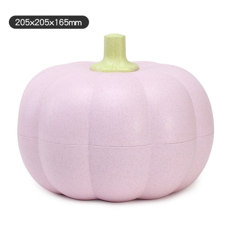 Pumpkin shaped fruit plate snack box candy box wit... – Vicedeal