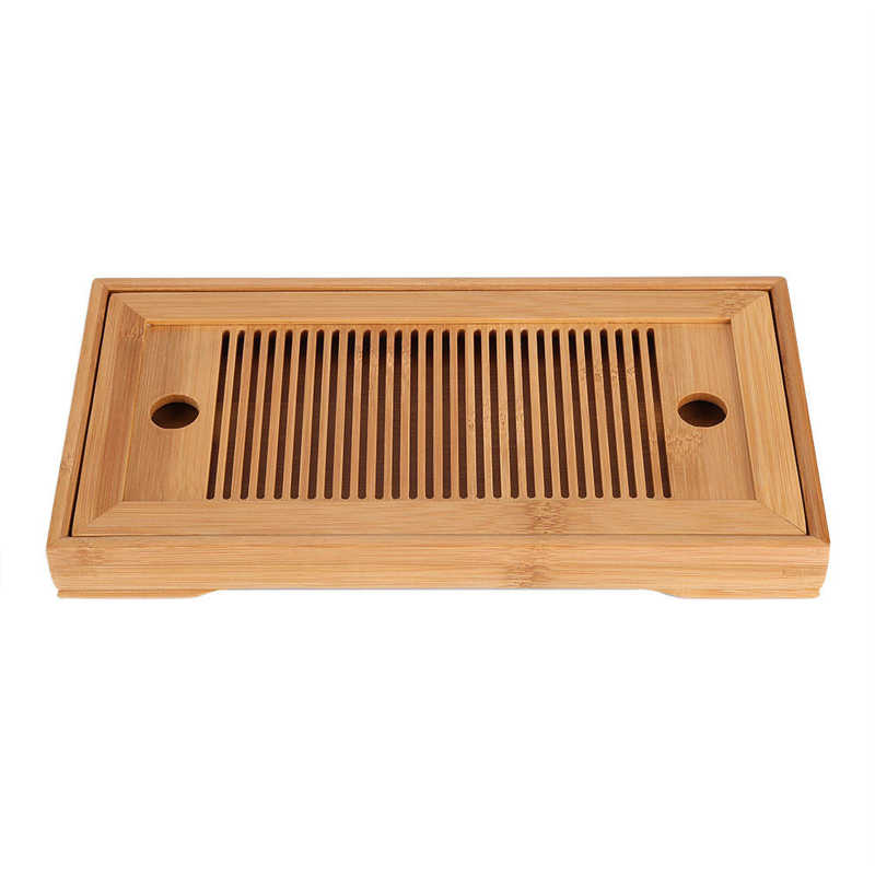 Bamboo Tea Tray Chinese Gongfu Tea Mini Serving Ta... – Grandado