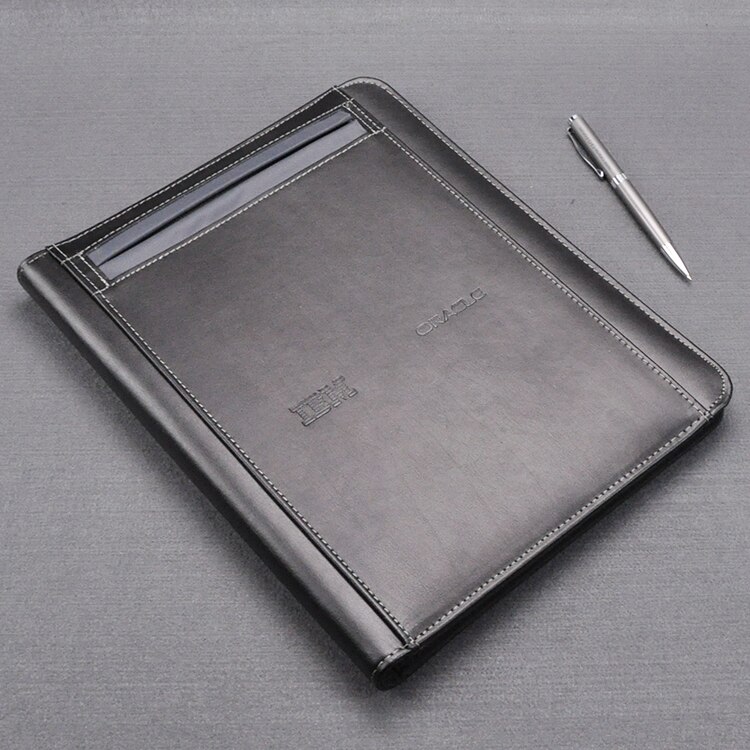 A4 document organisator lederen document map a4 ma... – Vicedeal