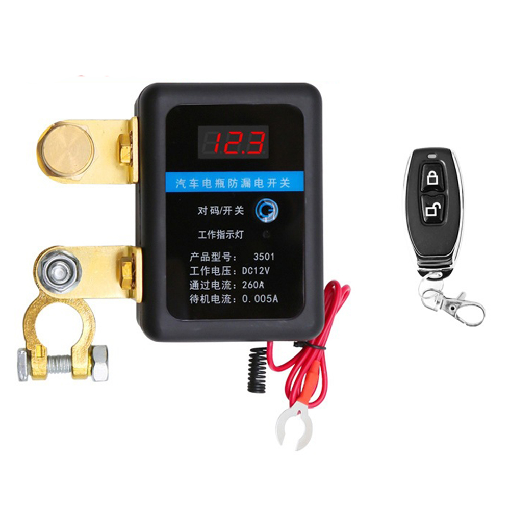 Automatic Power Shut Off Switch DC 12V Remote Batt... – Grandado