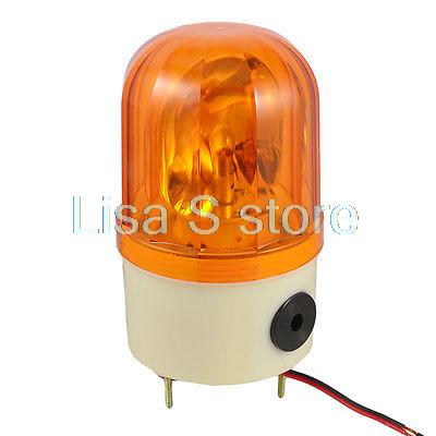 DC 24V 10W Industrial Yellow Rotary Light Warning ... – Vicedeal