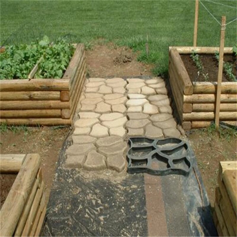 Garden Pavement Mold DIY Path Making Manually Pavi... – Grandado