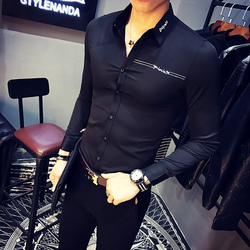 Lente 2022 Koreaanse Slim Fit Brief Borduurwerk Ca... – Vicedeal