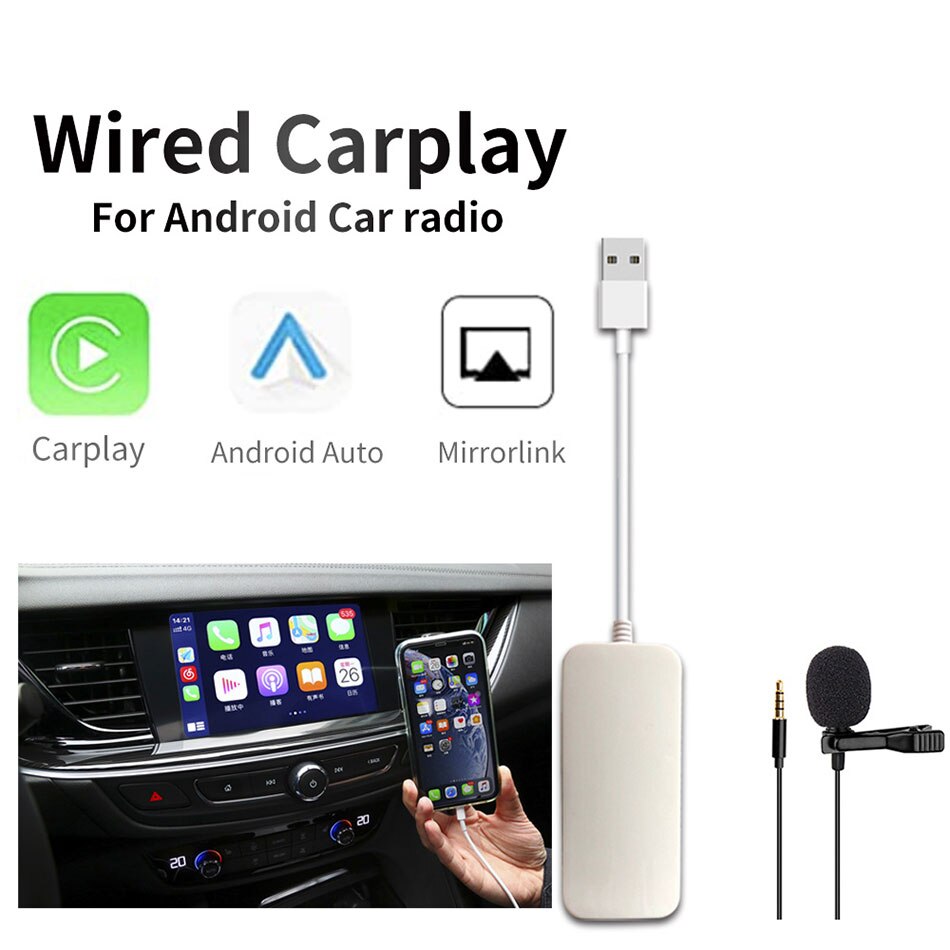 C3 kablet carplay usb dongle til android bil syste... – Grandado