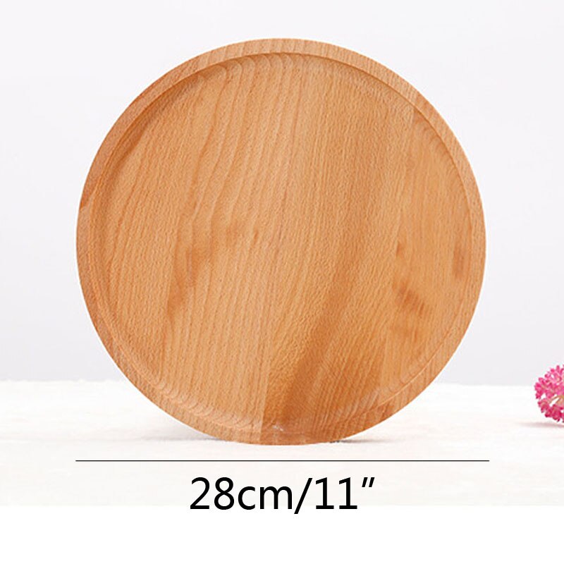 1 Pcs Japanse Hout Ronde Plaat Natuurlijke Houten ... – Grandado