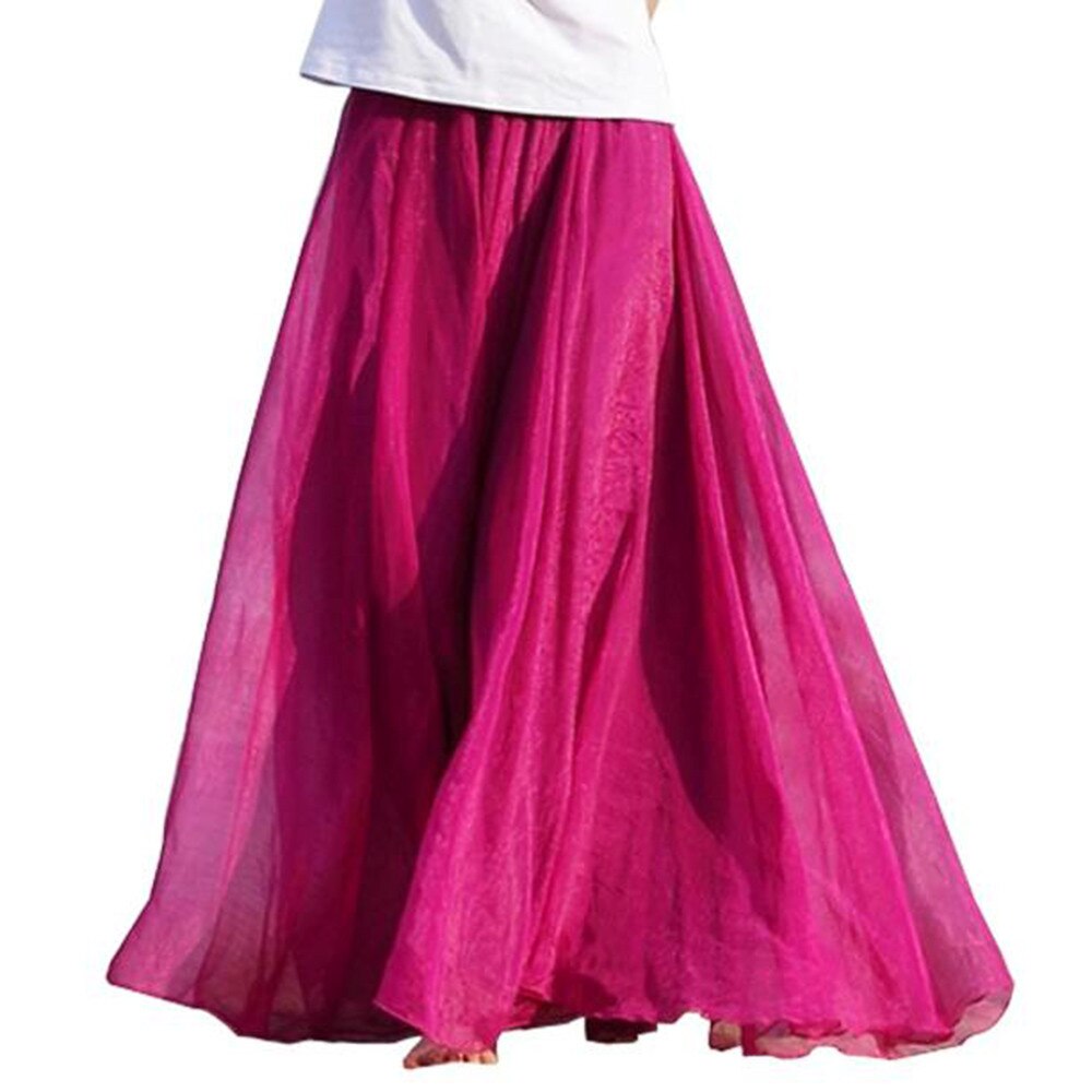 Vrouwen Chiffon Rokken Vrouwelijke Elastische Tail... – Vicedeal