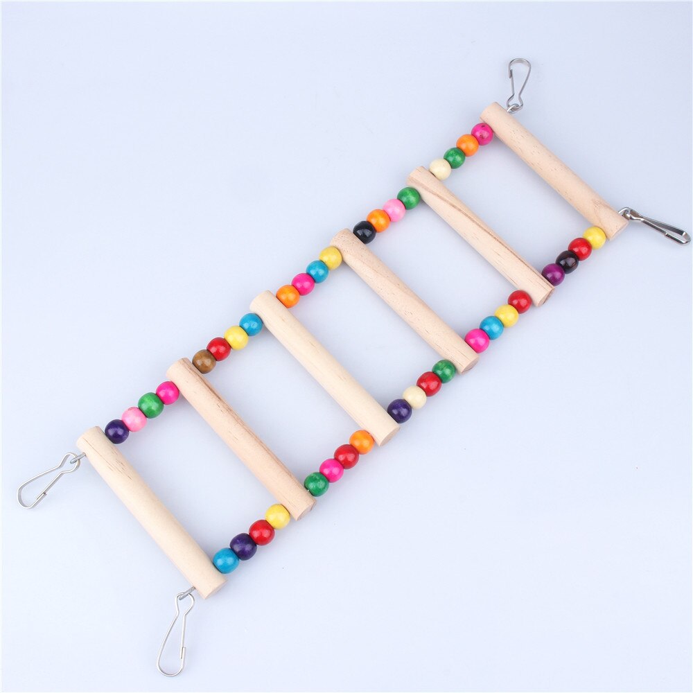 Bird Toys Stand ladder Parrot Toys Perch Budgie An... – Grandado