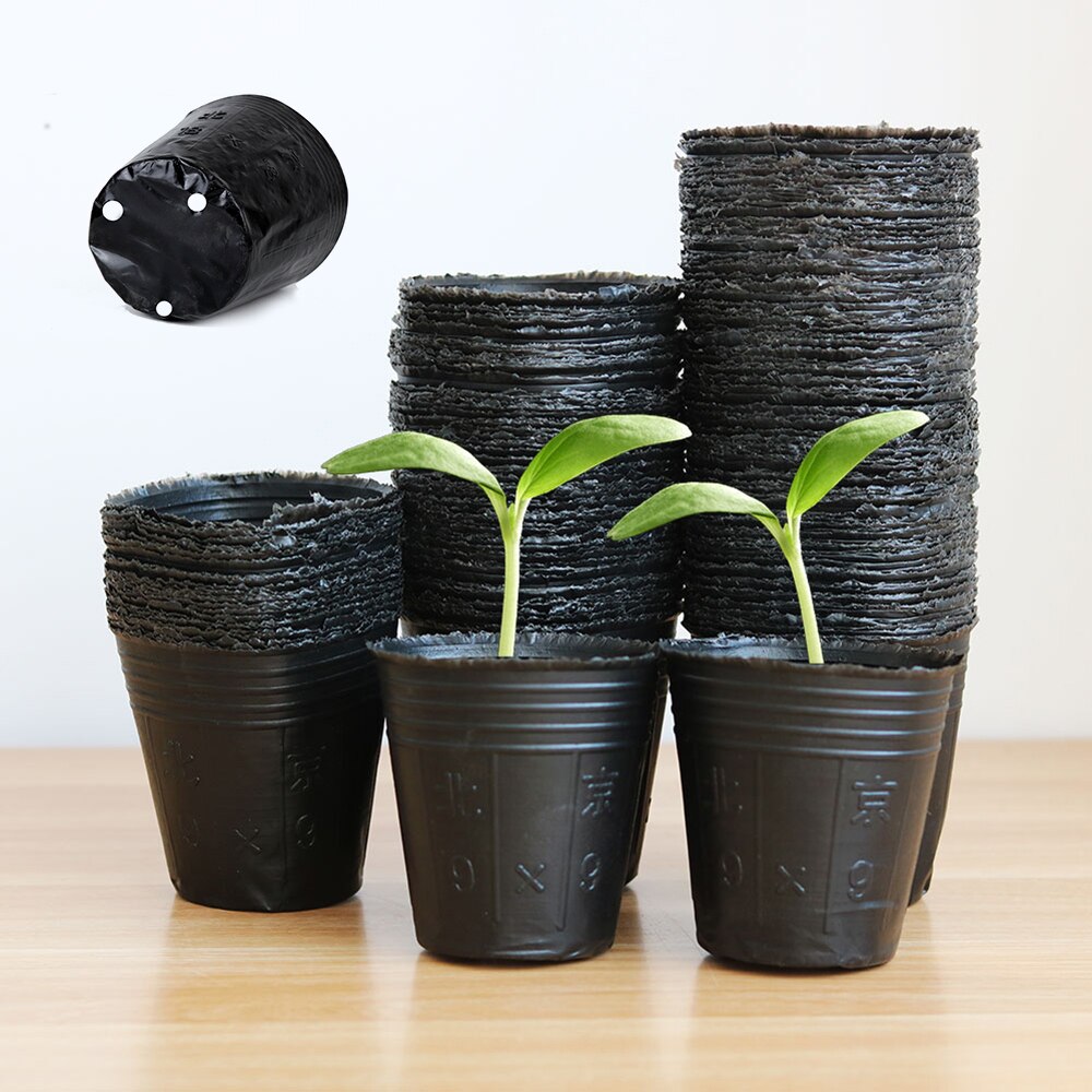 50 Stuks 10Cm 12Cm 15Cm Plastic Kwekerij Potten Kl... – Vicedeal