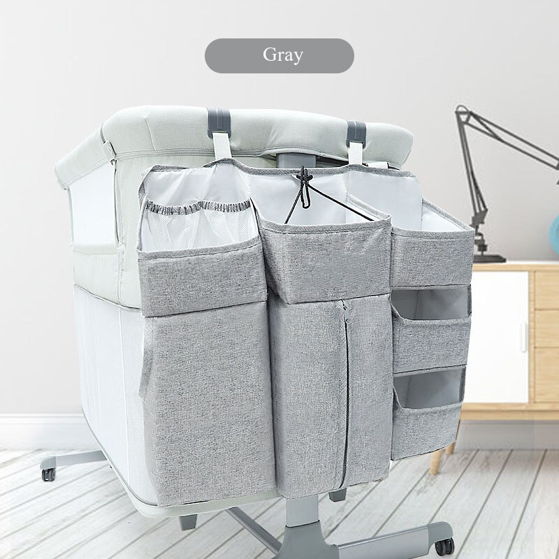 Sunveno Baby Storage Organizer Crib Hanging Storag... – Grandado