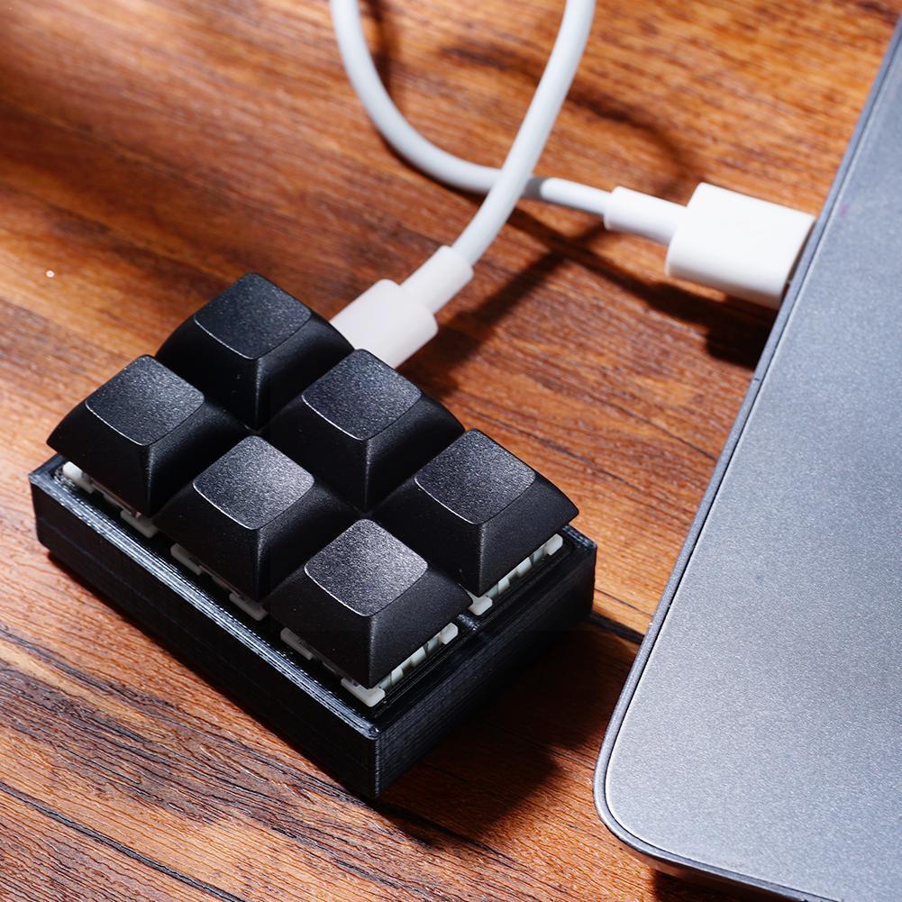6 Keys Keyboard USB Custom Programmable Macro Keyp... – Grandado