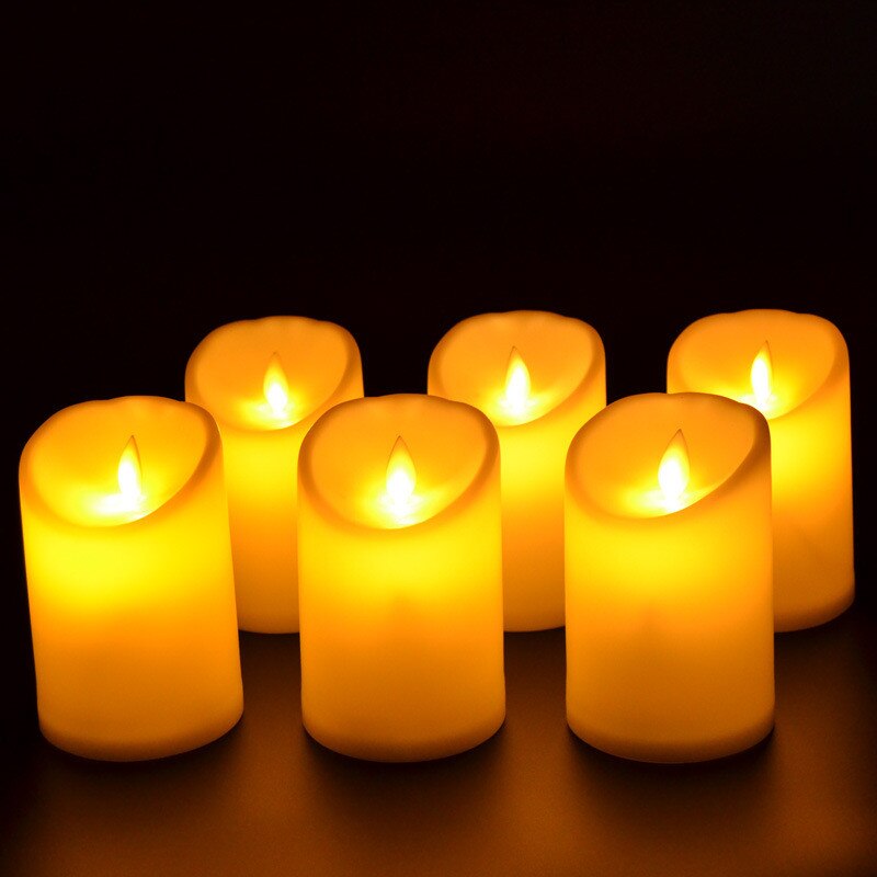 Plastic LED candles D wick candles Christmas Decor... – Vicedeal