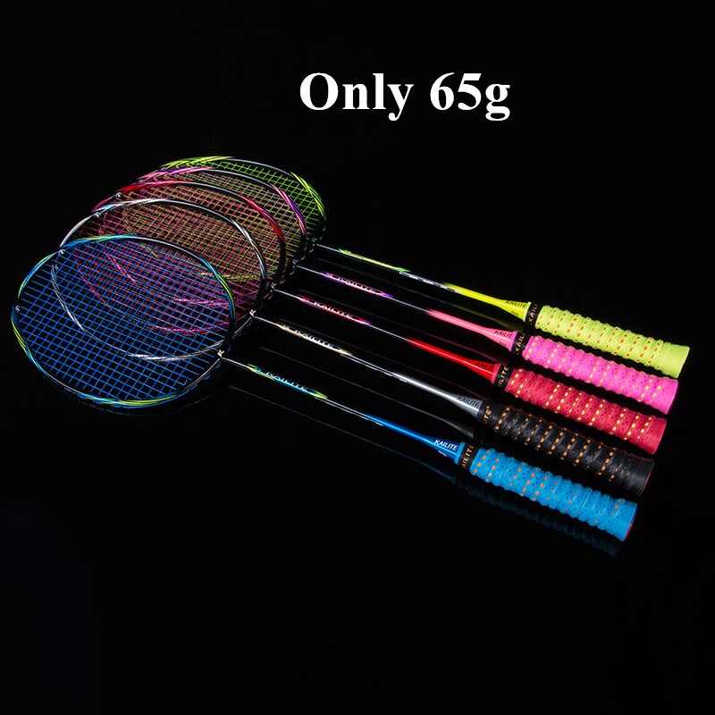 8U 65g Badminton Racket Carbon Fiber Raquette Supe... – Grandado