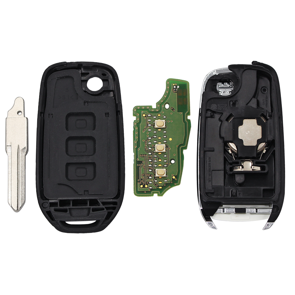 Original Genuine 3 Button 434MHz FSK Flip Remote K... – Vicedeal