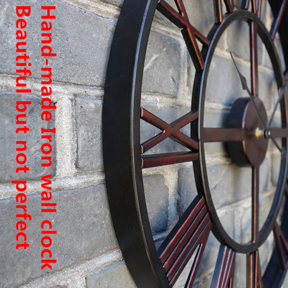 3D Circular Retro Roman Wrought Hollow Iron Vintag... – Grandado