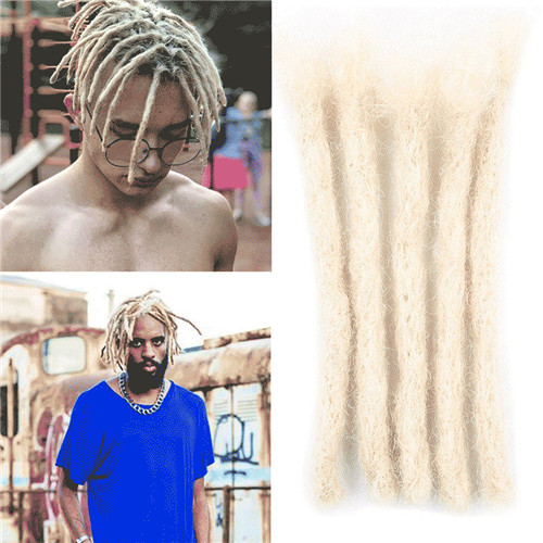 Handmade Dreadlocks Hair Extension 613 Black 6 12 ... – Grandado