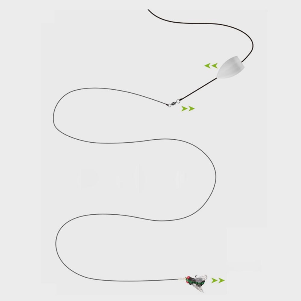 10 Pcs/pack Floating Water Booster Fly Hook Road Y... – Grandado