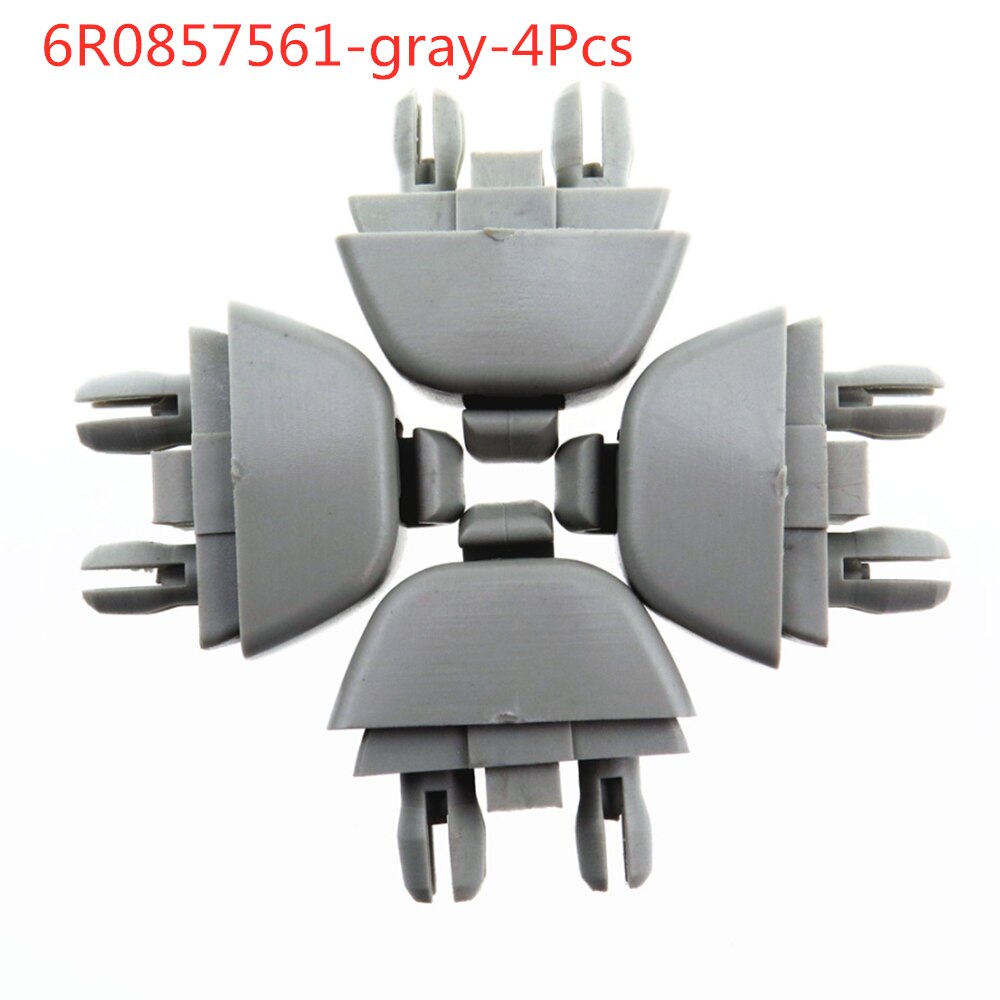 SCJYRXS Qty 4 Gray Sun Visor Clip & Cap For Pa... – Vicedeal
