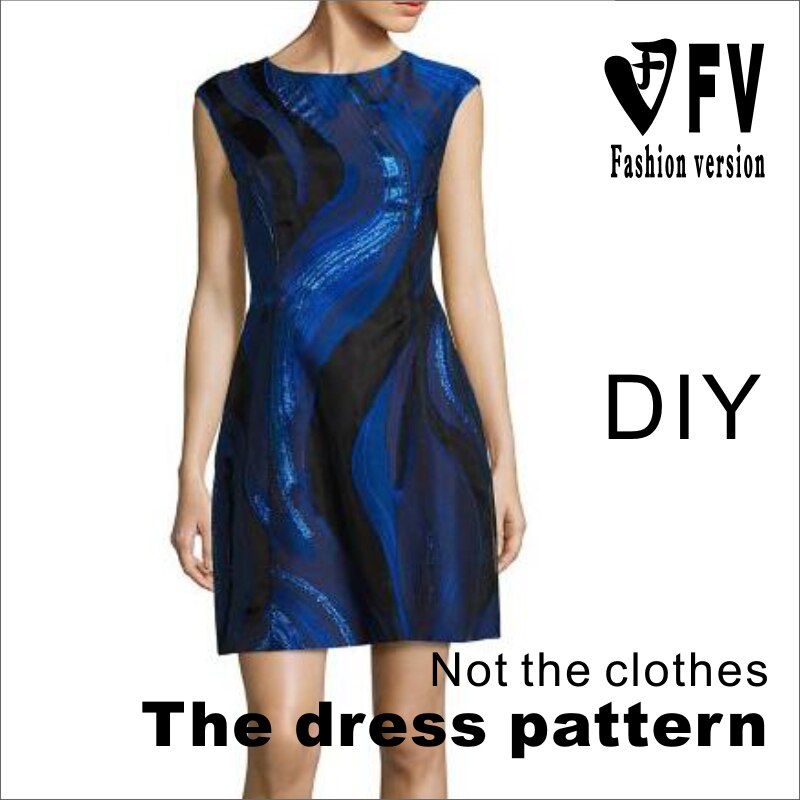 Sewing Patterns Clothing Women's Pattern Dress 1:1... – Grandado