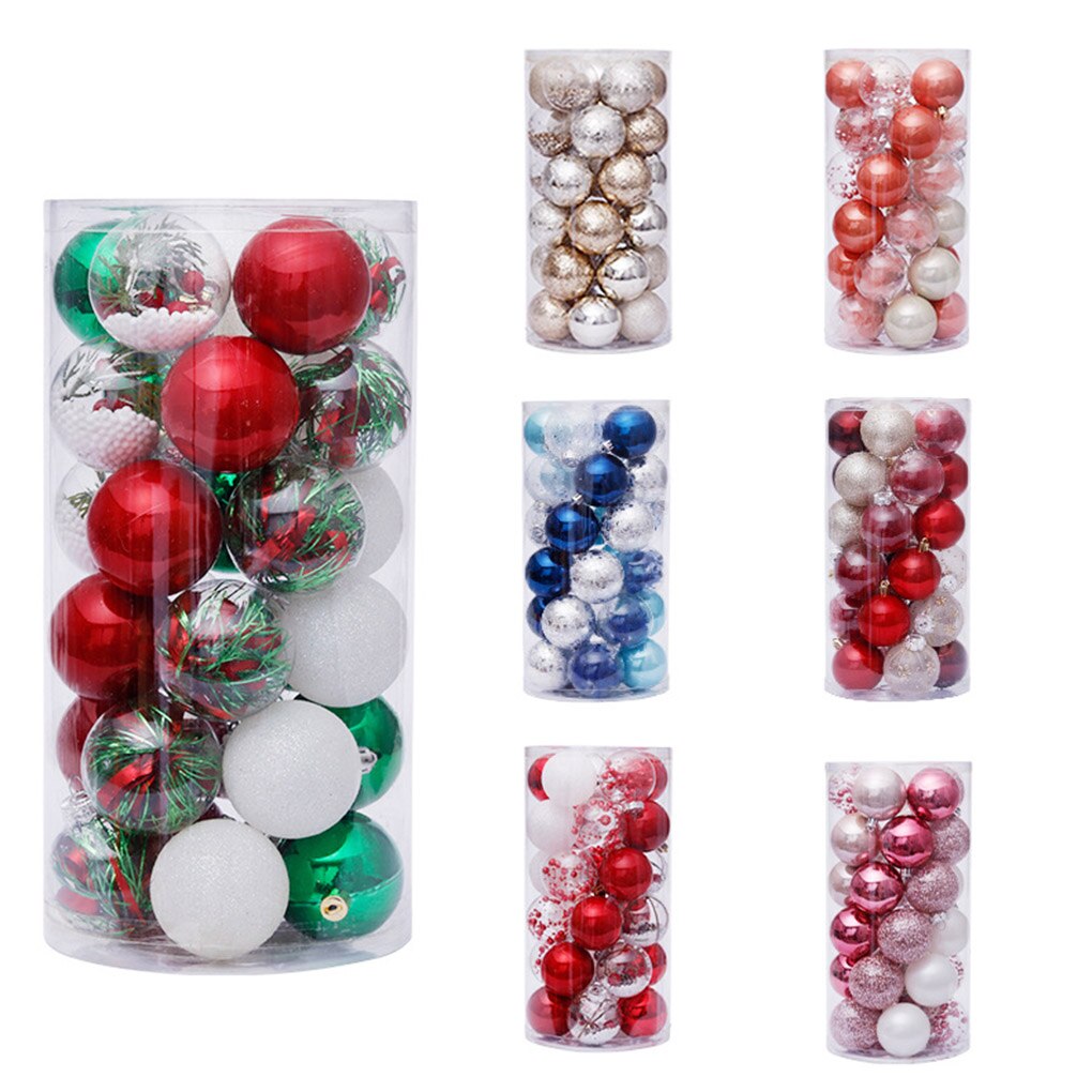 6cm 30pcs Christmas Tree Hanging Balls Home Office... – Vicedeal