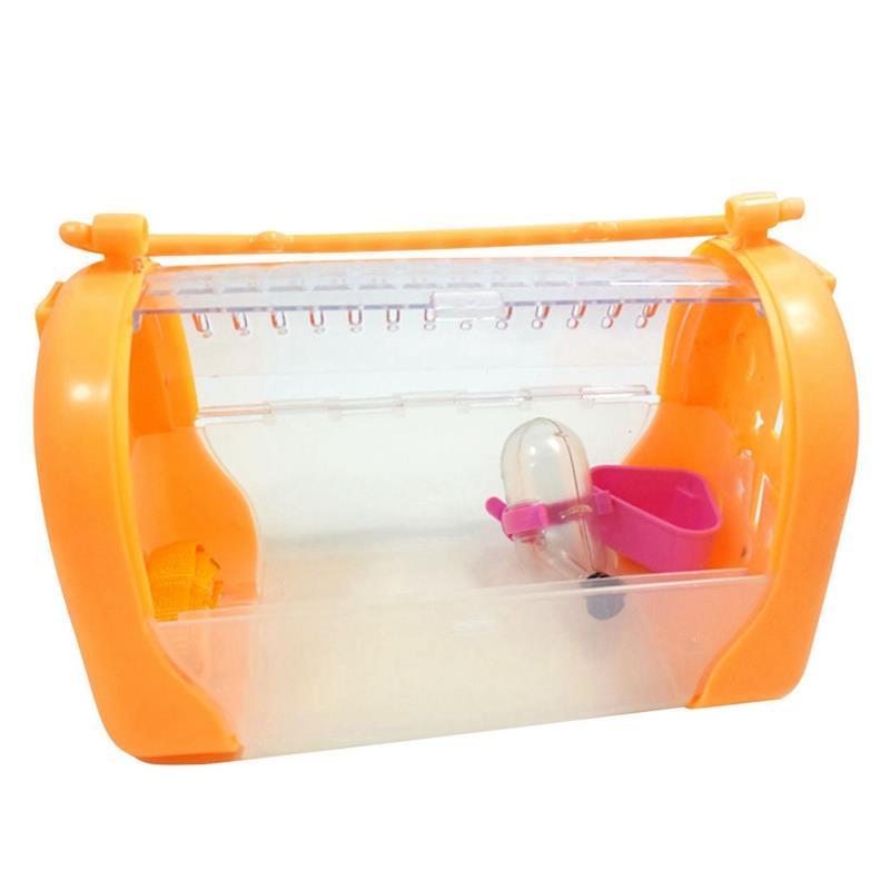 Small Pet Hamster Carry Cage Plastic Portable Guin... – Vicedeal