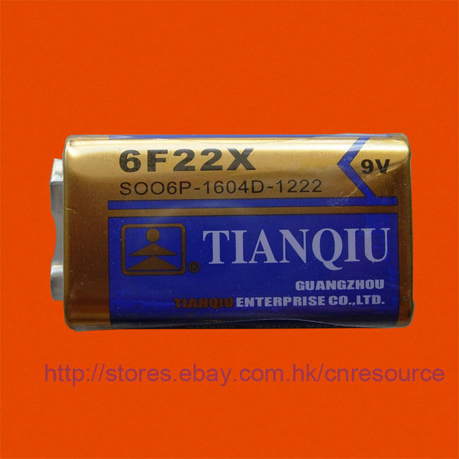 1X 6F22 6F22X 6LR61 Heavy Duty Battery 9V – Grandado