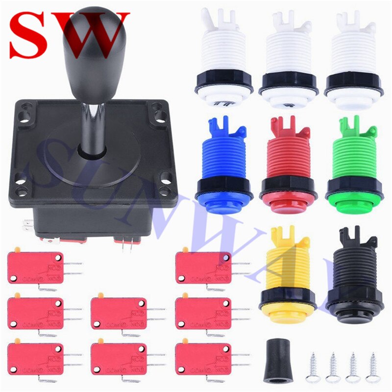 Arcade DIY Onderdelen Happ Stijl Joystick + 1 Spel... – Vicedeal