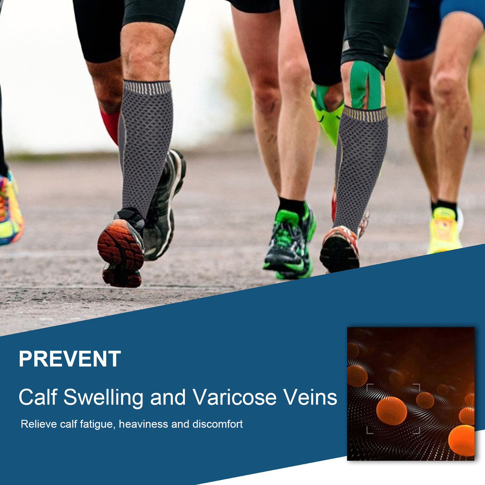 1pc Calf compression sleeve-tibial splint compress... – Grandado